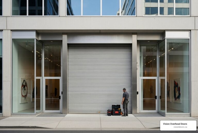 Commercial Overhead Door Installation Armstrong BC Top1